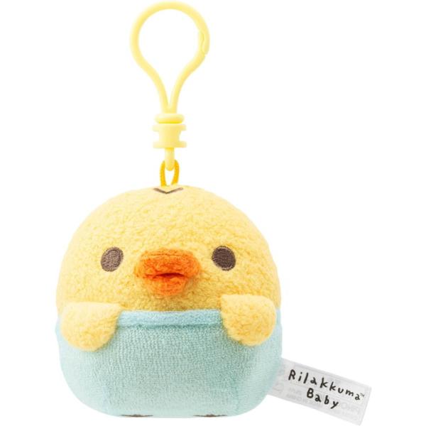 リラックマベビー ミニぬいぐるみホルダー キイロイトリ■メーカー：アガツマ(AGATSUMA)