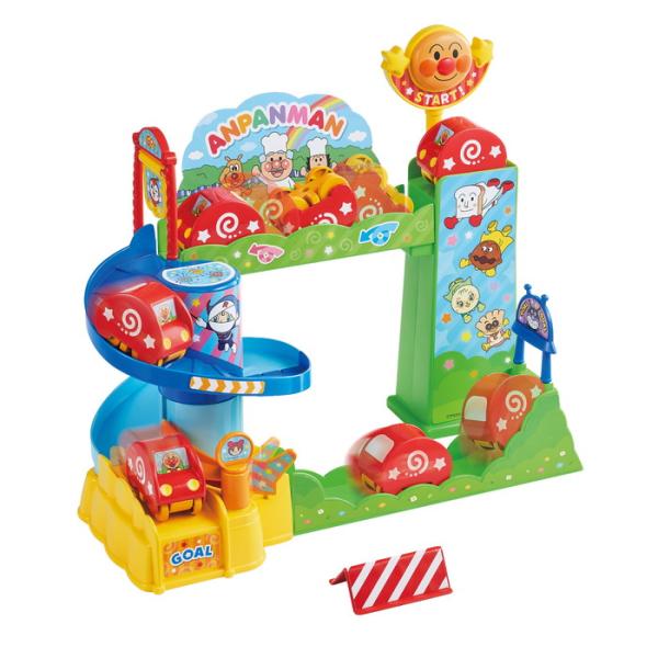 【発売日：2026年07月31日】アンパンマン まわって走って！でんぐりくるコロカー■メーカー：ジョイパレット(JOYPALETTE)