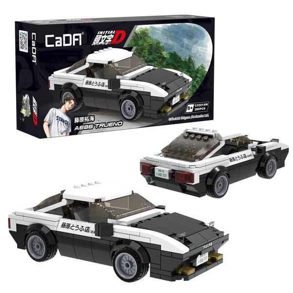童友社 頭文字D ブロックキット 藤原拓海 AE86 TRUENO CaDA×イニシャルDコラボレーションモデル■メーカー：童友社(DOYUSHA)