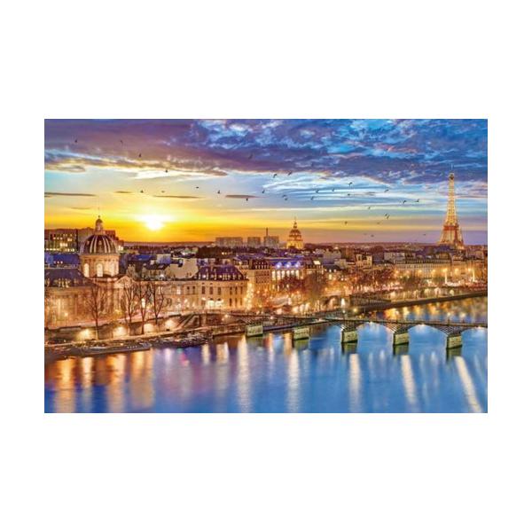 日本・海外の人気の定番風景一拳10点発売！！2種類のピースサイズ絵柄だけでなく難易度のバリエーションも充実！お客様の選択肢が広がります。夢のようなヨーロッパの風景。夕暮れの美しい光が印象的です。■ピース数：1000ピース■完成サイズ：50x...