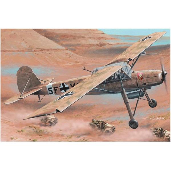 HOBBY BOSS 1/35 ドイツ フィーゼラー Fi156 C-3/TROP シュトルヒ プラモデル 80181■メーカー：ホビーボス(Hobby Boss)