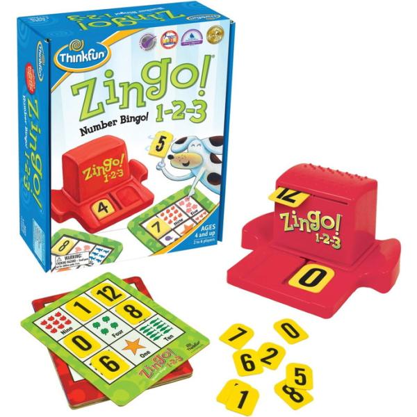 ThinkFun シンクファン　ジンゴ 1-2-3　(知育　ボードゲーム)■メーカー：ブリオジャパン株式会社