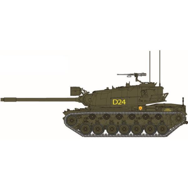ドラゴン 1/72 アメリカ陸軍 M103A2 重戦車 砲塔番号 D24 完成品 DRR63163■メーカー：ドラゴン(DRAGON)