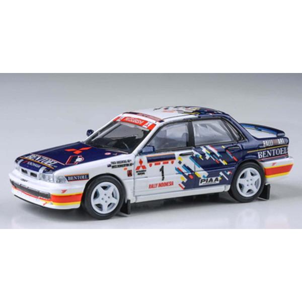 PARA64 1/64 三菱 ギャラン VR-4 1993年 ラリーインドネシア RHD 完成品ダイキャストミニカー PA65112■メーカー：パラゴン(PARAGON)