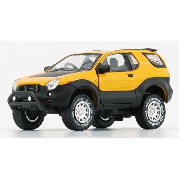 BM CREATIONS 1/64 いすゞ ビークロス 1997-2001 イエロー RHD 右ハンドル 完成品ダイキャストミニカー 64B0326■メーカー：ビーエム クリエイション(Bm Creations)
