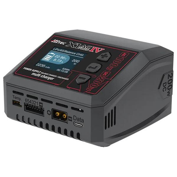 HiTEC Multi Charger X1 AC PLUS IV AC/DC 充・放電器 44354■メーカー：ハイテック マルチプレックス ジャパン(Hitec Multiplex Japan)