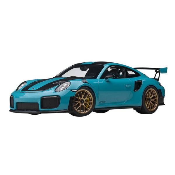 AUTOart 1/18 ポルシェ 911(991.2) GT2 RS ヴァイザッハ・パッケージ ブルー/カーボンブラック 完成品ミニカー 78175■メーカー：オートアート(AUTOart)