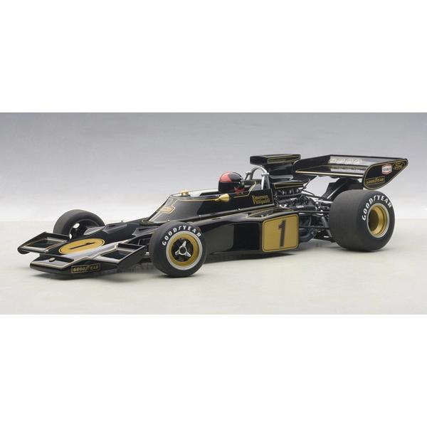AUTOart 1/18 ロータス 72E 1973 #1 エマーソン・フィッティパルディ ドライバーフィギュア付き 完成品ミニカー  87328■メーカー：オートアート(AUTOart)