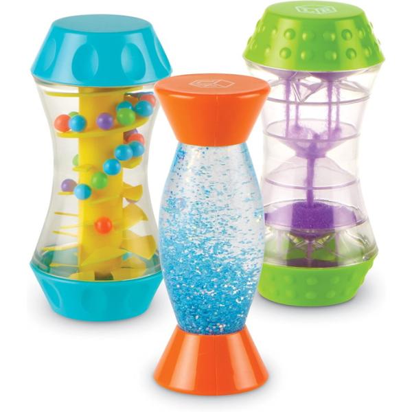 みて、きいて、さわって トリプルボトル 感覚遊び SEL リラックスグッズ■メーカー：ラーニング リソーシズ(Learning Resources)