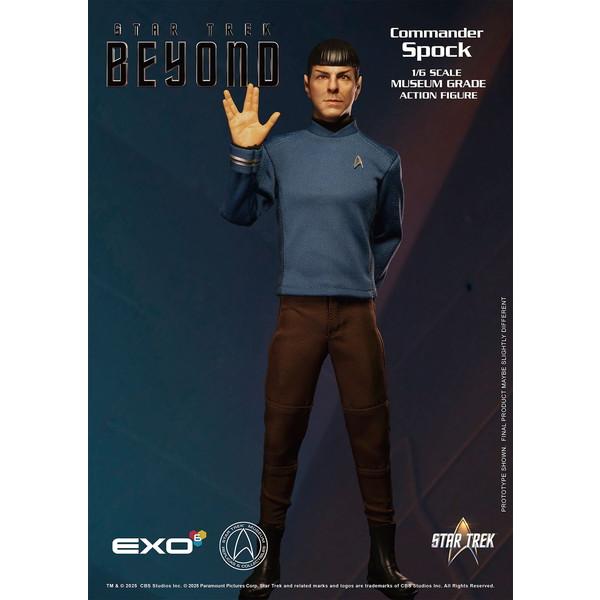 【発売日：2026年07月31日】EXO-6 1/6 ハイパーリアリスティックアクションフィギュア スター・トレック BEYOND スポック 完成品 EXO-03-059■メーカー：エックス・オー・シックス(EXO-6)
