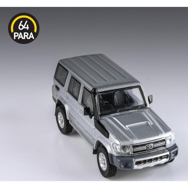 PARA64 1/64 トヨタ ランドクルーザー LC76 シルバーパール RHD 完成品ダイキャストミニカー PA65312■メーカー：パラゴン(PARAGON)