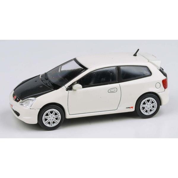PARA64 1/64 ホンダ シビック Type R EP3 2001 ホワイト/カーボン RHD 完成品ダイキャストミニカー PA-65347■メーカー：PARAGON MODELS