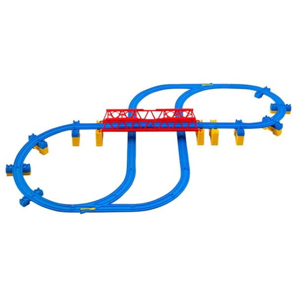 【9点セット】　プラレール　大きな鉄橋レイアウトセット■メーカー：タカラトミー(TAKARA TOMY)