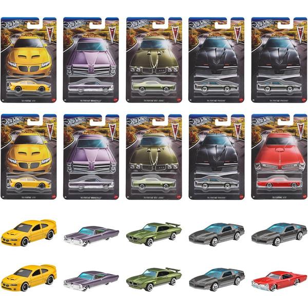 【発売日：2026年03月07日】ホットウィール(Hot Wheels) セレブレーション アソート ポンティアック・センテニアル 10台セット GRT01-986P■メーカー：マテル(MATTEL)