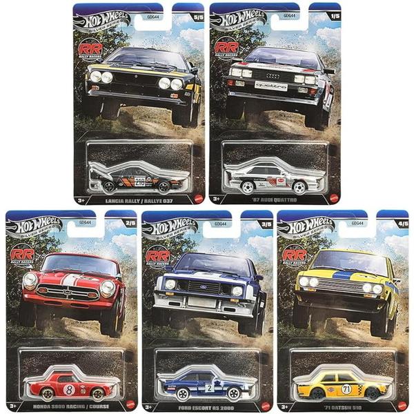 【発売日：2026年03月14日】ホットウィール(Hot Wheels) テーマオートモーティブ アソート ラリー・レーサーズ 5台セット(各1台) GDG44-987R■メーカー：マテル(MATTEL)