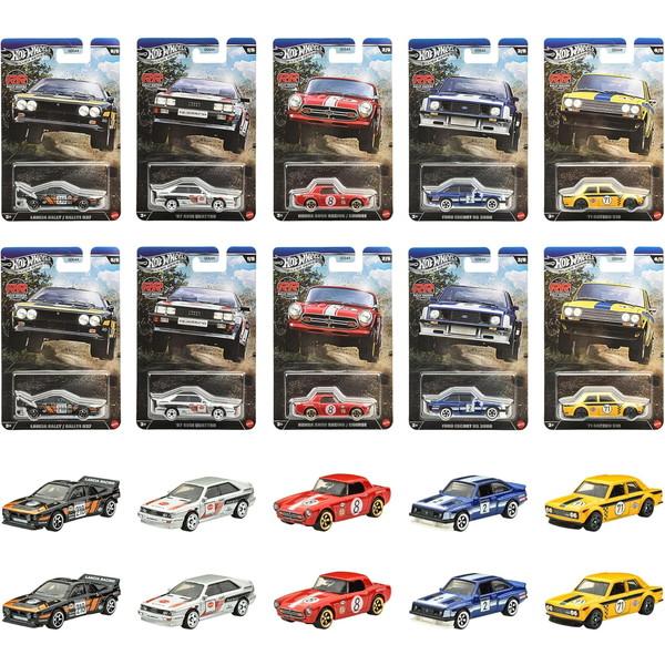 【発売日：2026年03月14日】ホットウィール(Hot Wheels) テーマオートモーティブ アソート ラリー・レーサーズ 10台セット(各2台) GDG44-987R■メーカー：マテル(MATTEL)
