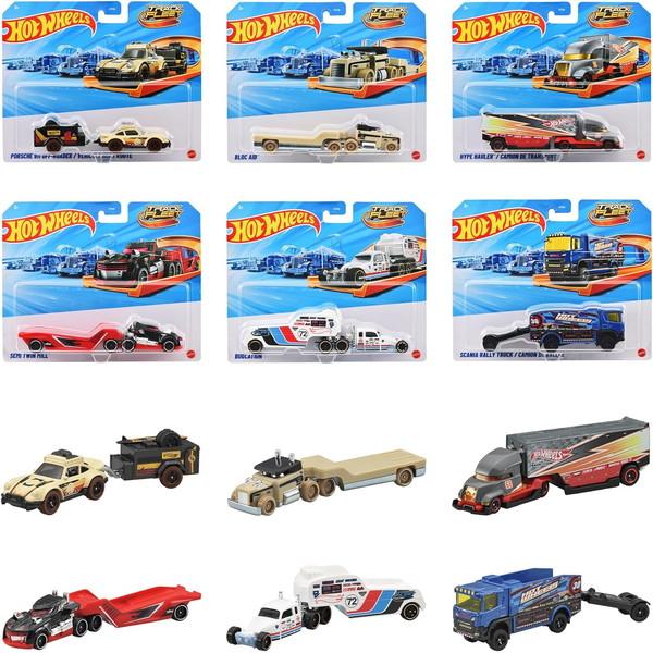 【発売日：2026年05月16日】ホットウィール(Hot Wheels) トラック フリートアソート 6台セット(各1台) HYT56-986D■メーカー：マテル(MATTEL)