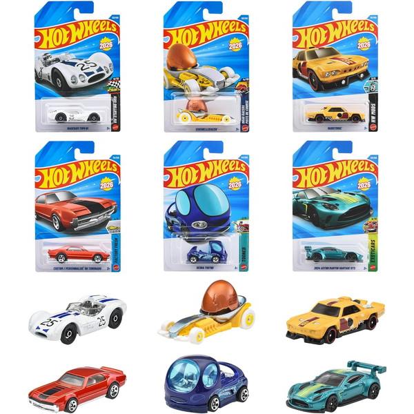 【発売日：2026年06月06日】ホットウィール(Hot Wheels) ベーシックカー Fアソート 36台入り C4982-98RF■メーカー：マテル(MATTEL)