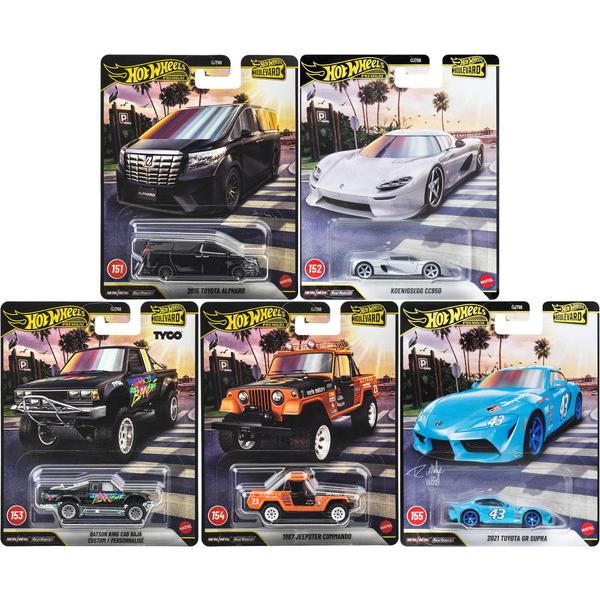 【発売日：2026年06月27日】ホットウィール(Hot Wheels) ブールバード 2026年6月単品販売5台セット(各1台)■メーカー：マテル(MATTEL)