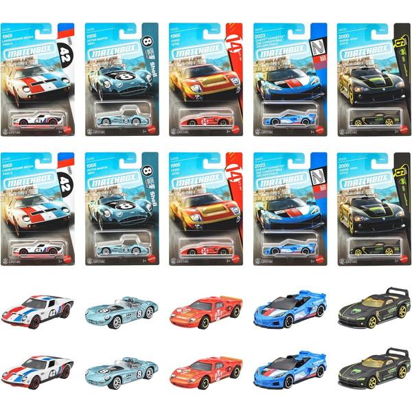 【発売日：2026年06月27日】マッチボックス(MATCHBOX) テーマ アソート スーパーカーズ 10台セット(各2台) GGF12-987N■メーカー：マテル(MATTEL)