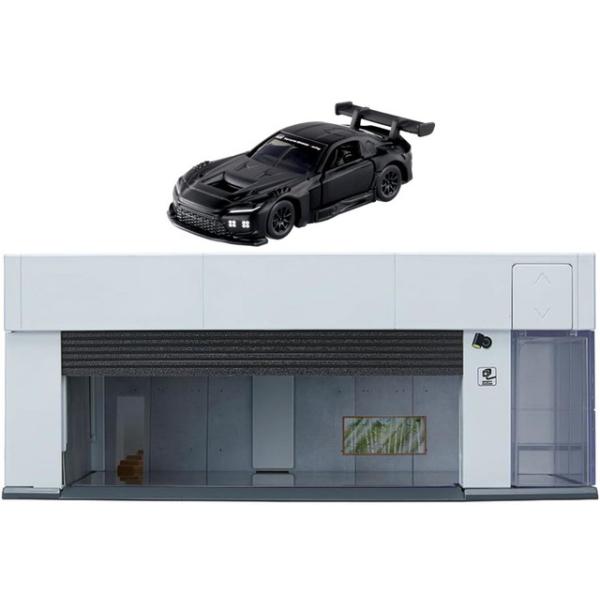 【2点セット】トミカプレミアムRacing GR GT3 ＆ tomica GARAGE SILVER WHITE Standard Edition■メーカー：タカラトミー(TAKARA TOMY)
