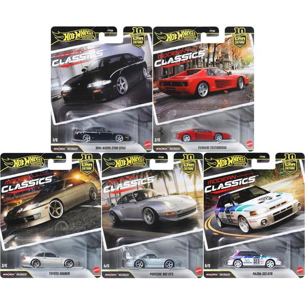 【発売日：2026年08月08日】ホットウィール(Hot Wheels) カーカルチャー モダン・クラシックス 2026年8月単品販売5台セット(各1台)■メーカー：マテル(MATTEL)
