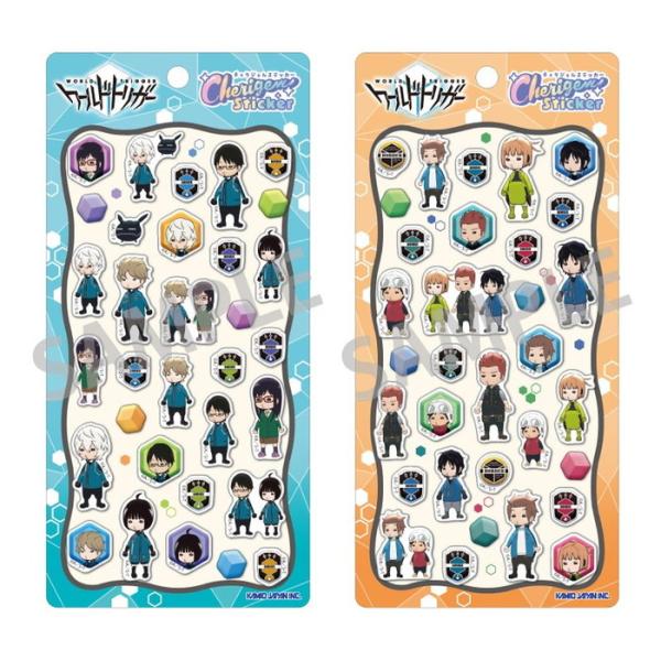【発売日：2026年12月31日】[2種セット] ワールドトリガー Cherigem Sticker■メーカー：カミオジャパン(Kamiojapan)