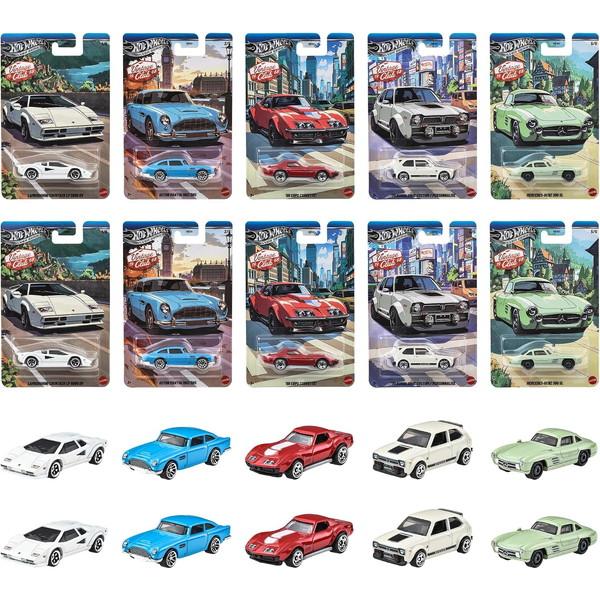 【発売日：2026年09月19日】ホットウィール(Hot Wheels) ヴィンテージ アソート ナショナル・アイコンズ 10台セット(各2台) HRT81-986K■メーカー：マテル(MATTEL)
