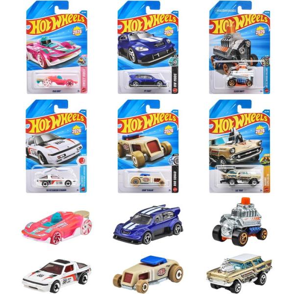 【発売日：2026年10月03日】ホットウィール(Hot Wheels) ベーシックカー Kアソート 36台セット C4982-98RK■メーカー：マテル(MATTEL)