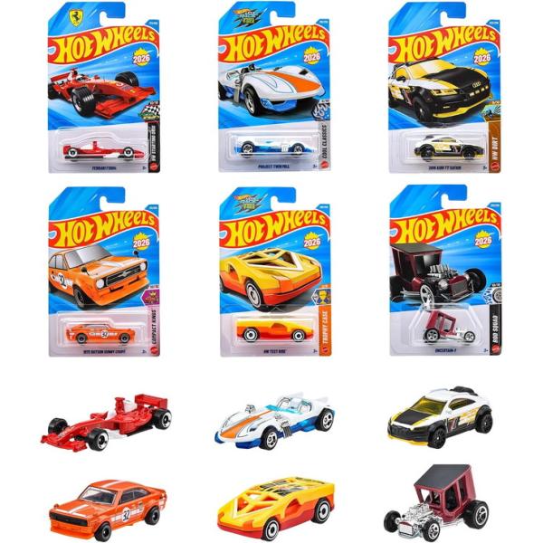 【発売日：2026年12月05日】ホットウィール(Hot Wheels) ベーシックカー Mアソート 36台セット C4982-98RM■メーカー：マテル(MATTEL)