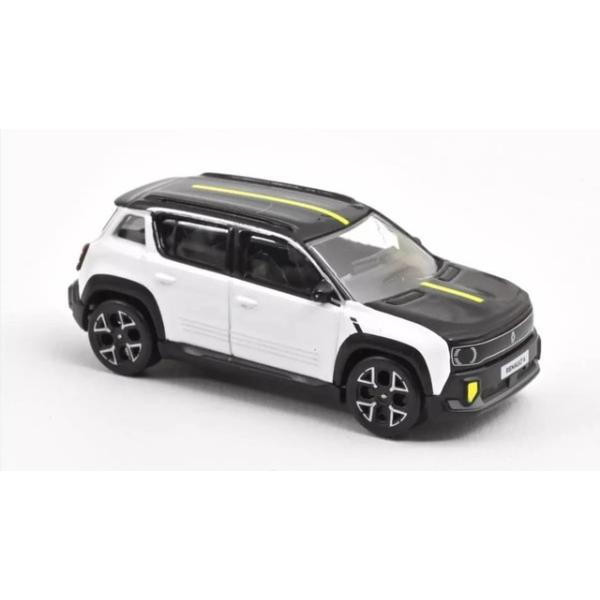 NOREV 1/64 ルノー 4 E-Tech Electric 2025 グレイシアホワイト/ブラック 完成品ダイキャストミニカー 310981■メーカー：ノレブ(NOREV)