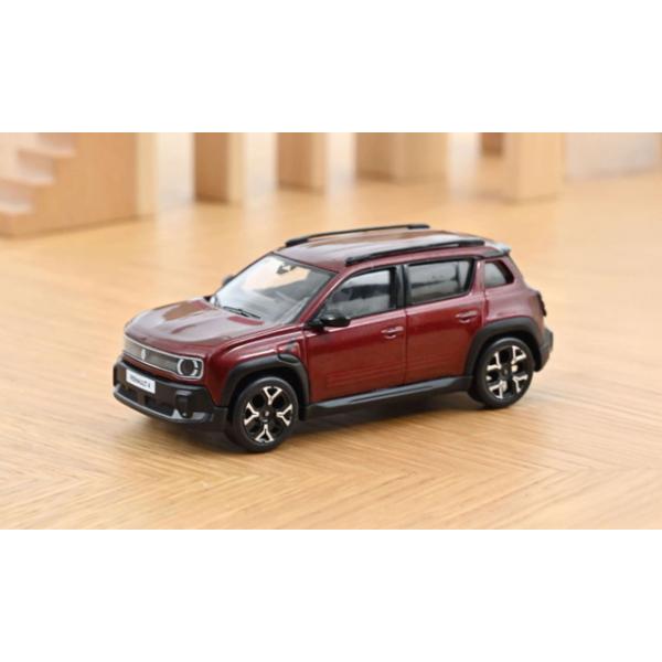NOREV 1/43 ルノー 4 E-Tech Electric 2025 カーマインレッド 完成品ダイキャストミニカー 510063■メーカー：ノレブ(NOREV)