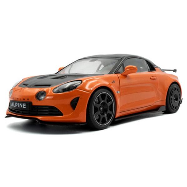 SOLIDO 1/18 アルピーヌ A110 ラジカル 2024 (オレンジ) 完成品ダイキャストミニカー S1801629■メーカー：SOLIDO