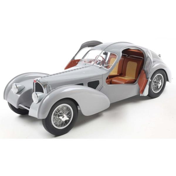 SOLIDO 1/18 ブガッティ アトランティック タイプ 57SC 1937 (マットシルバー) 完成品ダイキャストミニカー S1802106■メーカー：SOLIDO