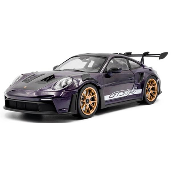 SOLIDO 1/18 ポルシェ 911(992) GT3 RS ヴァイザッハ パッケージ 2024 (パープル) 完成品ダイキャストミニカー S1812103■メーカー：SOLIDO