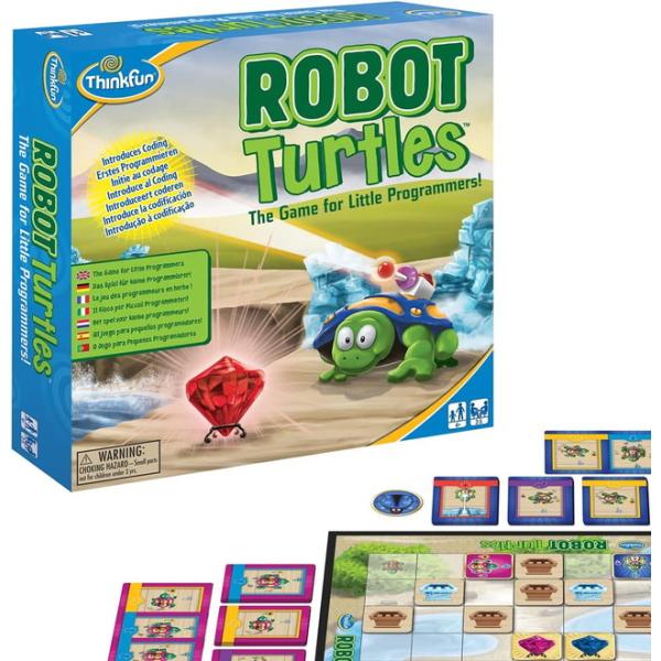 ThinkFun シンクファン　ロボット・タートルズ　(知育　ボードゲーム)■メーカー：ブリオジャパン株式会社