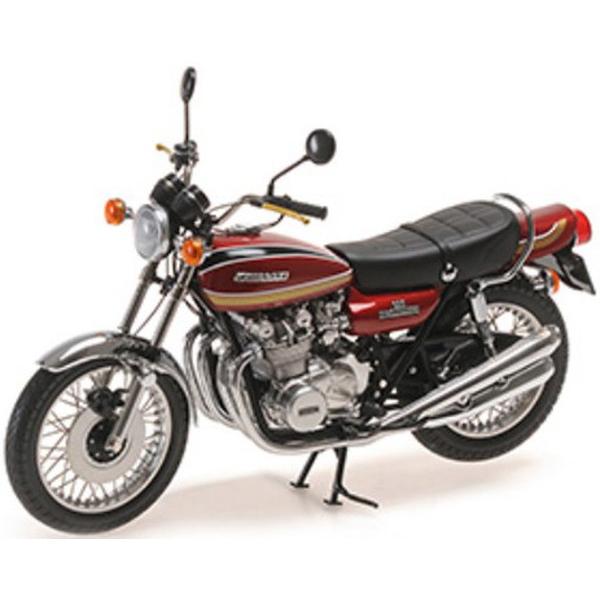 MINICHAMPS 1/12 カワサキ 900 Z1 スーパー 4 1972 レッド/ブラウン 完成品ダイキャストバイク 122164104■メーカー：Paul's Model Art