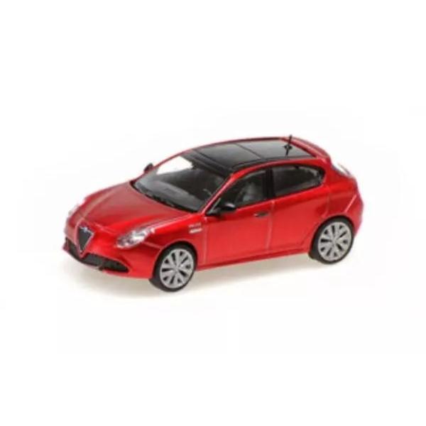 MINICHAMPS 1/87 アルファ ロメオ ジュリエッタ ヴェローチェ 2017 レッドメタリック 完成品ミニカー 870120005■メーカー：Paul's Model Art