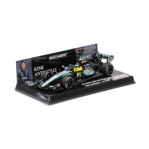 MINICHAMPS 1/43 メルセデス-AMG ペトロナス F1チーム W17 キミ・アントネッリ 中国GP 2026 ウィナー/ピットボード付  完成品ミニカー 417260212■メーカー：Paul's Model Art