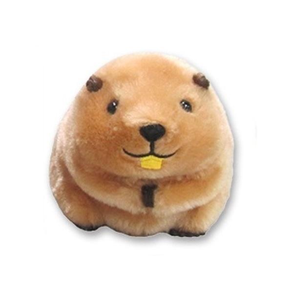 むっちりビーバーたっちLMC マロン ぬいぐるみマスコット 全長13cm 705591■メーカー：アミュファン(AMUFUN)