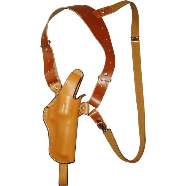 イーストA ショルダーホルスター サムブレイクタイプ リボルバー3.5〜4インチ 牛革製・ブラウン No.S232-BR■メーカー：イースト・エー(EAST.A)