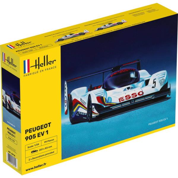 【発売日：2026年06月30日】エレール 1/24 プジョー 905 EV1 "1991 SWC マニクール" プラモデル HE80718■メーカー：エレール(Heller)