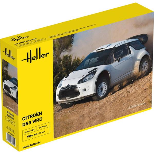 エレール 1/24 シトロエン DS3 WRC プラモデル HE80758■メーカー：エレール(Heller)