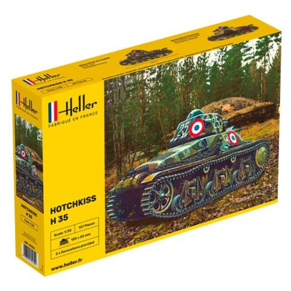 エレール 1/35 WW.II フランス軍 オチキス H35 戦車 プラモデル HE81132■メーカー：エレール(Heller)