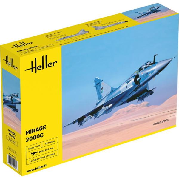 エレール 1/48 フランス空軍 ミラージュ 2000C プラモデル HE80426■メーカー：エレール(Heller)