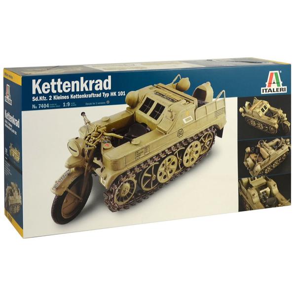 イタレリ 1/9 WW.II ドイツ軍 ケッテンクラート プラモデル IT7404■メーカー：イタレリ(ITALERI)