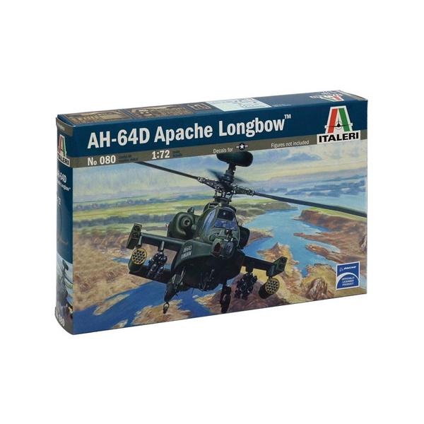 イタレリ 1/72 アメリカ陸軍 AH-64D アパッチ ロングボウ 攻撃ヘリコプター プラモデル IT0080■メーカー：イタレリ(ITALERI)