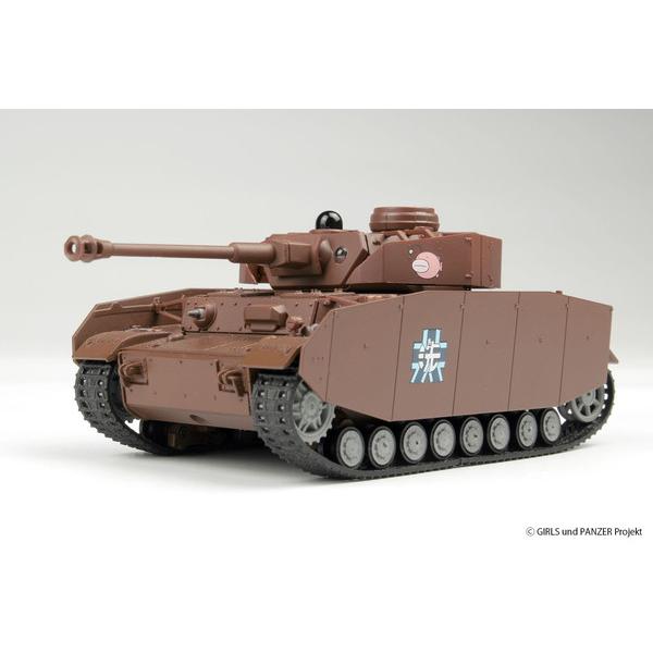 【発売日：2026年08月31日】プラッツ/ウォルターソンズ ガールズ＆パンツァー 1/64 RCバトル戦車道シリーズ IV号戦車H型(D型改) あんこうチーム 完成品電動R/C GPRC-1■メーカー：プラッツ/ウォルターソンズ