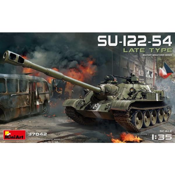 ミニアート 1/35 ソビエト軍 SU-122-54 後期生産型 プラモデル MA37042■メーカー：ミニアート(Miniart)