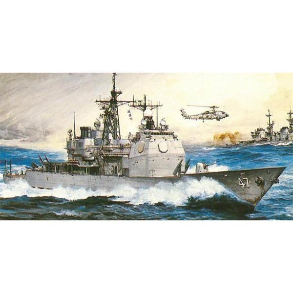 ドラゴン 1/350 アメリカ海軍 ミサイル巡洋艦 U.S.S. タイコンデロガ CG-47 プラモデル DR1003■メーカー：ドラゴン(DRAGON)